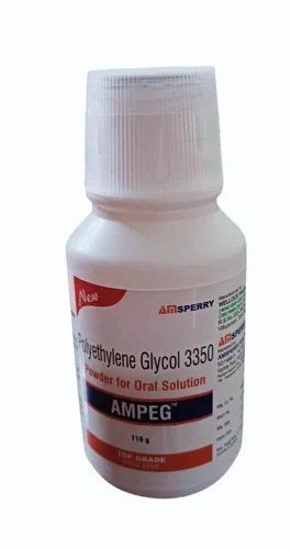 Polyethylene Glycol 3350 Oral Solution Powder Packaging Type Bottle