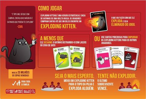 Jogo Exploding Kittens Galápagos Jogos