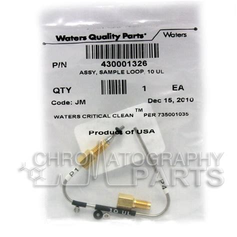Waters 10ul Sample Loop Assy