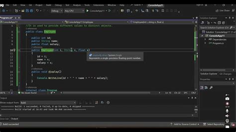 C Parameterized Constructor Youtube