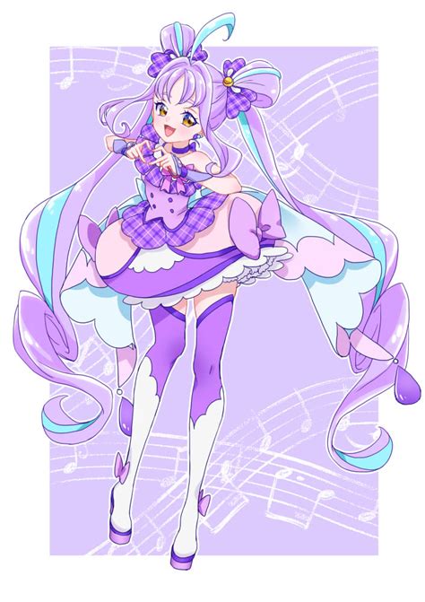 Cacao 99chocolove99 Cure Kyunkyun Shigure Kokoro Kimi To Idol Precure Precure Commentary