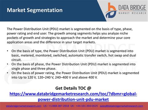 Ppt Global Power Distribution Unit Pdu Market Powerpoint