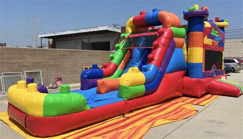Big Blocks Combo Supa Bounce Inflatables Calumet Park Il