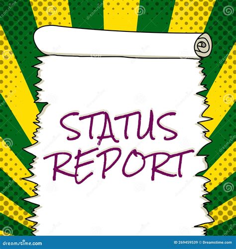 Conceptual Caption Status Report Internet Concept Update Summary Of Situations As Of A Period