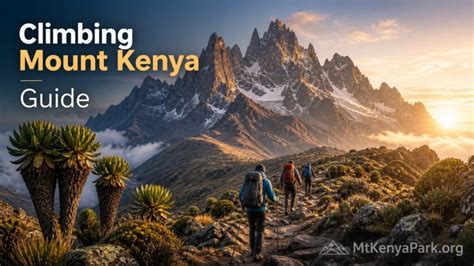 Climb Mount Kenya Complete Trekking And Summit Guide Mount Kenya