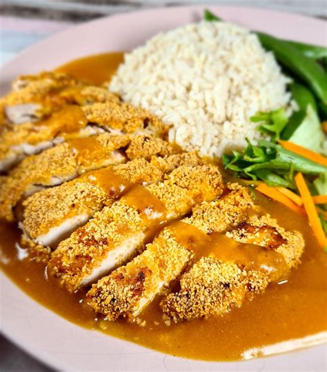 Chicken Katsu Curry Zanussi Fakeaway Recipe Ad Sugar Pink Food