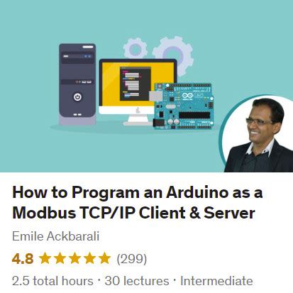 Jual How To Program An Arduino As A Modbus TCP IP Client Server Kab Bandung Udemy