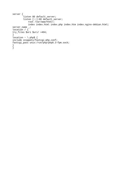 Parameter Dasar Nginx Pdf