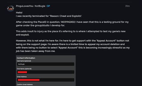 False Positive Exploting Moderation Platform Usage Support Developer Forum Roblox