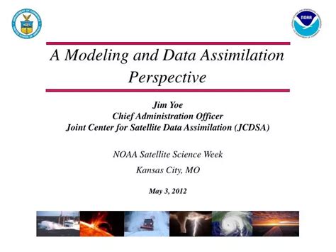 Ppt A Modeling And Data Assimilation Perspective Powerpoint