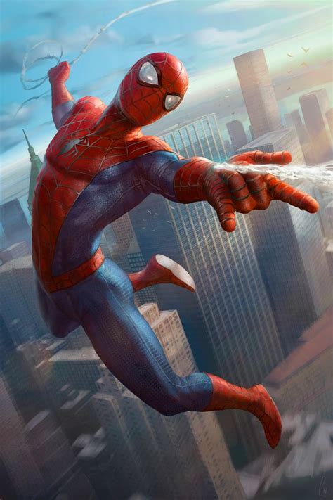 ArtStation Spider Man Spiderman Artwork Marvel Spiderman Art