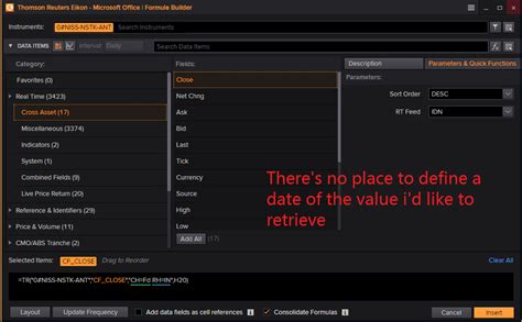 get a value on a specific date — lseg developer community