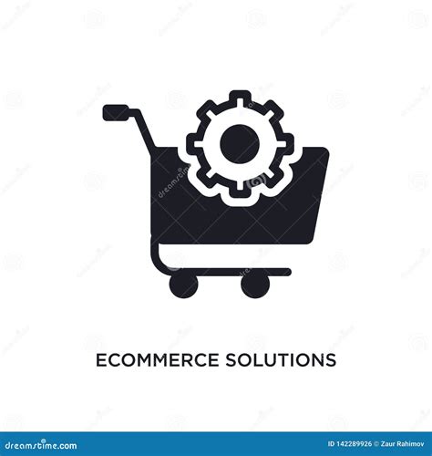 Ecommerce Solutions Isolated Icon Simple Element Illustration From