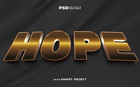 Premium Psd Editable 3d Text Effect Typography Lettering Postert