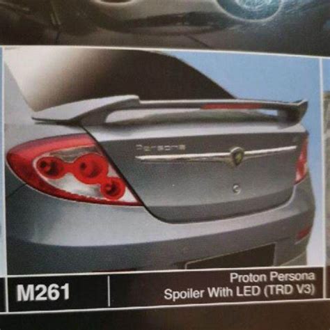 Proton Persona Elegance Mugen R3 Trd Glass Spoiler Various Type Spoiler Lazada