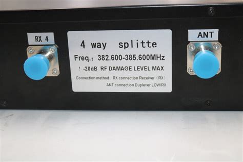 Motorola Tekrarlayıcı Uhf Multicoupler Diyagramı