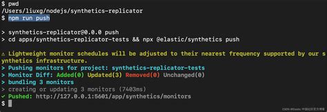 observability：synthetic monitoring 动手实践 new major version of npm available 8 19 2 9 8 csdn博客