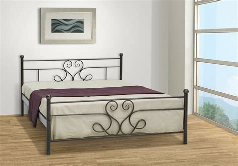 Κρεβάτι Ημίδιπλο Μεταλλικό Ορίων 110x200cm Skroutz Gr