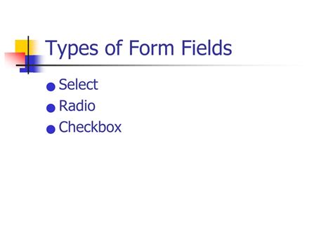 Ppt Comprehensive Guide To Html Forms Structure Fields And
