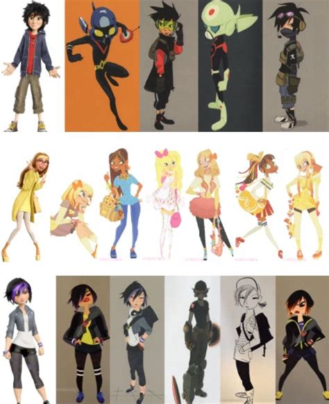 Big Hero 6 Concept Art I Cant Even Big Hero 6 Characters Pixar