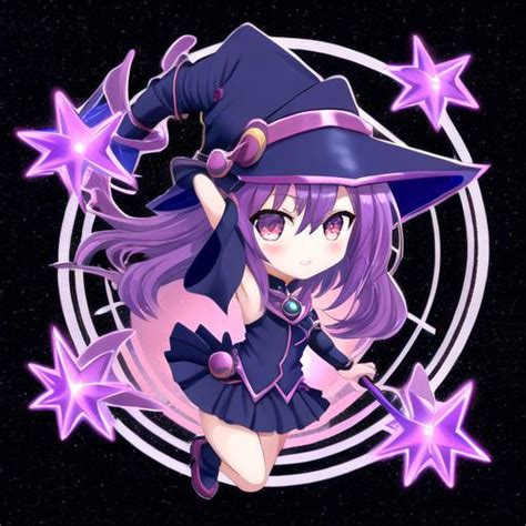 Chibi Dark Magician Girl By Cultureanime On Deviantart
