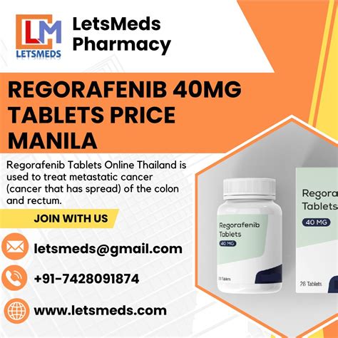 Purchase Generic Regorafenib Tablets L Letsmeds Indian Pharmacy