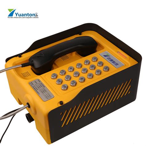 Tunnel Emergency Sip Ip67 Industrial Weatherproof Telephone With Night