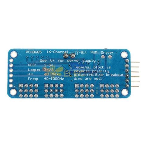 3 Stück Pca9685 16 Kanal 12 Bit Pwm Servomotortreiber I2c Modul