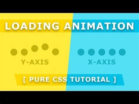CSS Loading Animation YouTube Css Tutorial Animation Tutorial Css