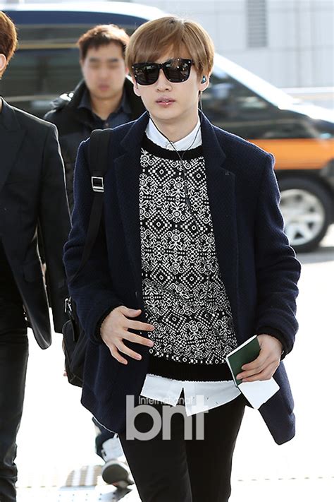 Bnt포토 슈퍼주니어 은혁 음악과 함께 하는 출국길 Bnt뉴스