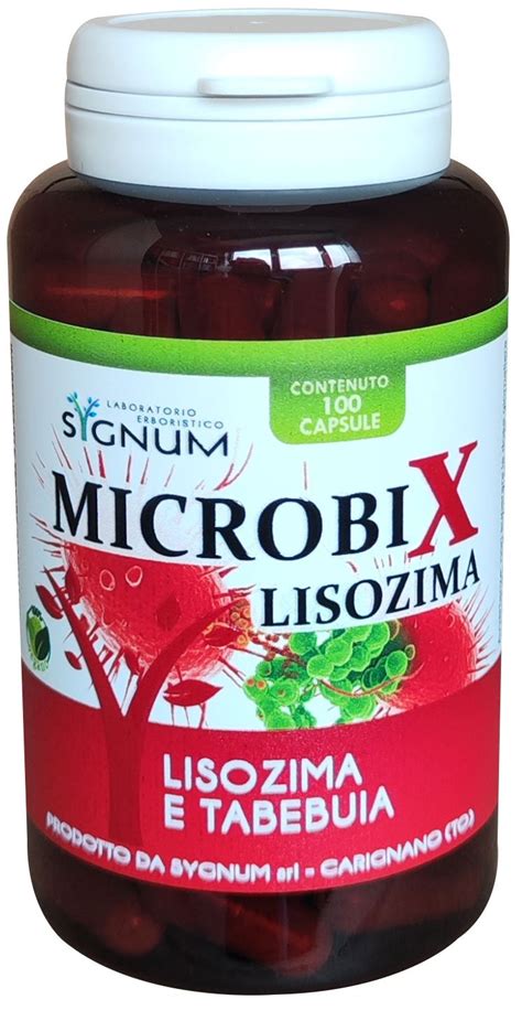 Microbix Lisozima Capsule Laboratorio Sygnum
