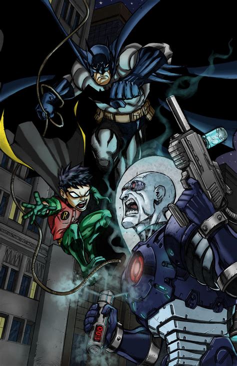 Batman And Robin Vsmr Freeze By Jeff Drylewicz On Deviantart