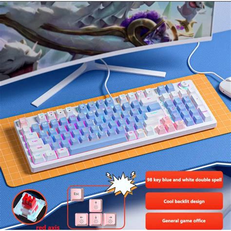 ZIFRIEND ZA-981 MECHANICAL KEYBOARD | Shopee Malaysia