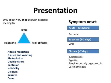 Meningitis Epidemiology Diagnosis And Management