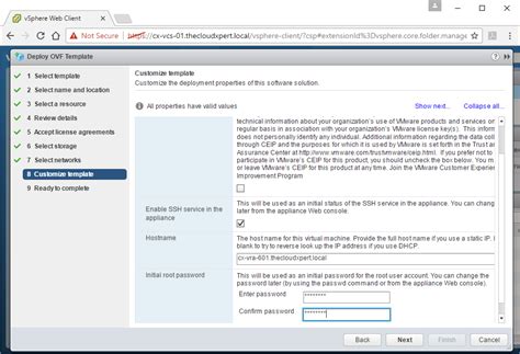 HOWTO Deploy The VMware VRealize Automation 6 X Appliance OVA