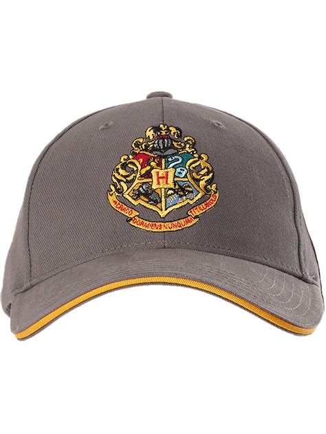 Adults Hogwarts Harry Potter Baseball Cap Fancy Dress Vip