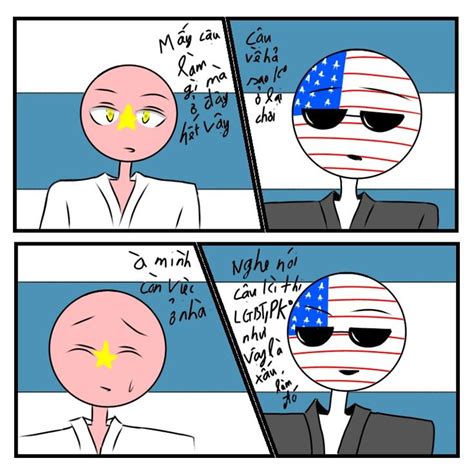 Ghim Của Nguyễn Trên Countryhumans Truyện Tranh Hài Hước Quốc Kỳ