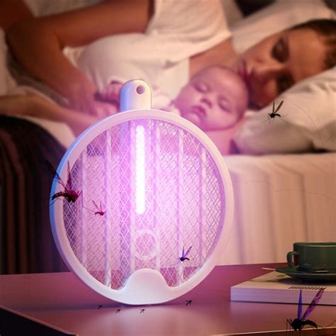 Foldable Mosquito Racket 3 In 1 Premkey