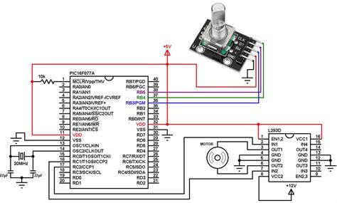 Wiring Diagram For A Dc Motor Encoder