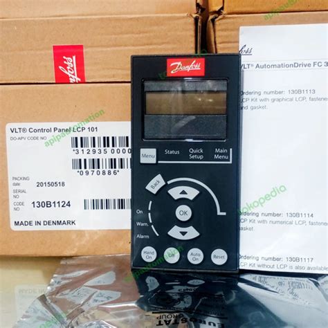 Jual Keypad Inverter Danfoss Lcp 101 New Kab Tangerang Apipautomation Tokopedia