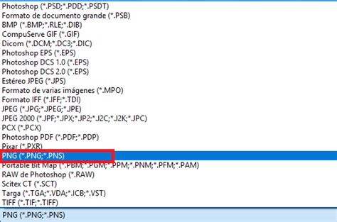 Cómo hacer imágenes PNG en Photoshop