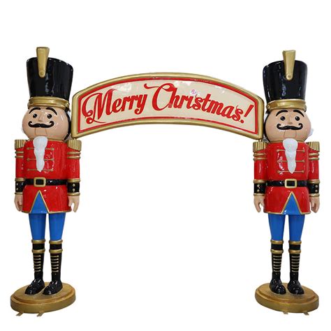 Festive Traditional Nutcracker Archway Universal Statues Llc
