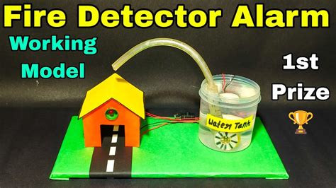 How To Make Fire Detector Alarm Projectfire Detector Alarm Science
