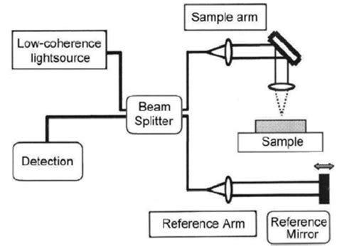 A Simplified Schematic Of Time Domain Td Oct Download Scientific Diagram