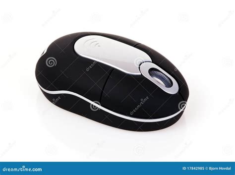 Wireless Mouse Nano Receiver With A Usb Type C Adapter Converter Stock