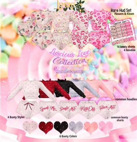Second Life Marketplace Lemony Luscious Love Bootybubblegum Kiss Lp