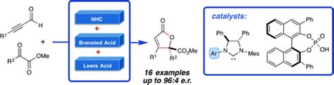 A Cooperative N‐heterocyclic Carbenechiral Phosphate Catalysis System