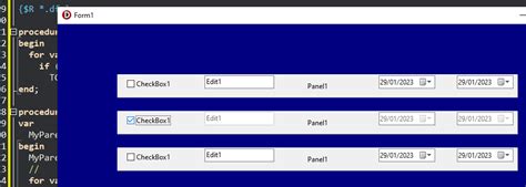 Create Action For Different Components Algorithms Data Structures And Class Design Delphi