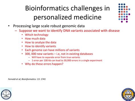 Ppt Bioinformatics Translational Bioinformatics Personalized Medicine Powerpoint