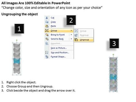 Editable Ppt Make Callout Line Vertical Powerpoint Steps